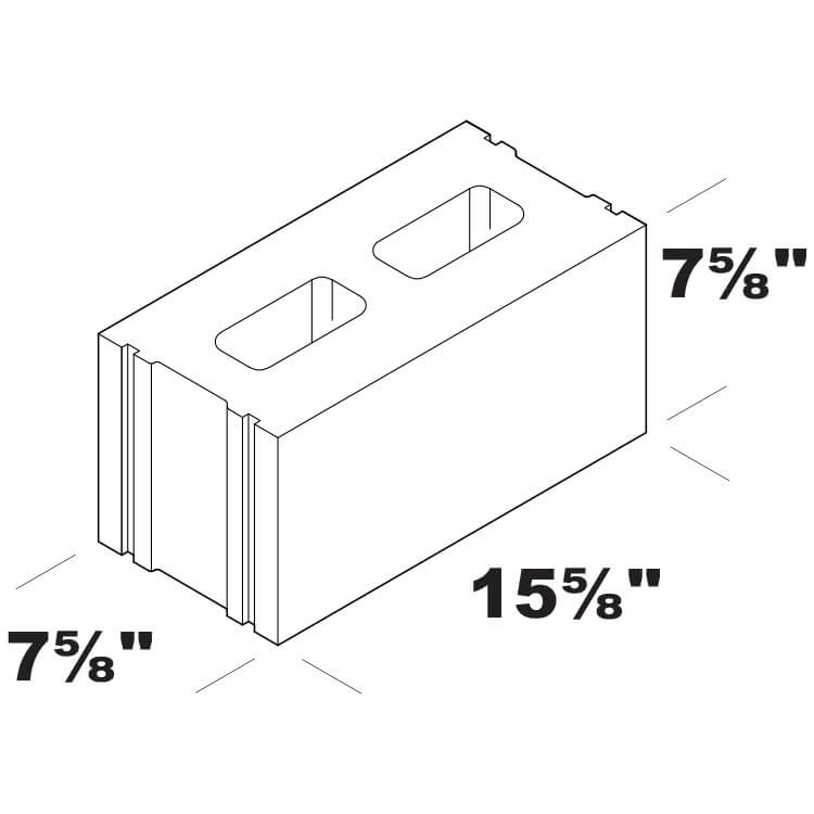 Concrete Block Dimensions Are 8 What